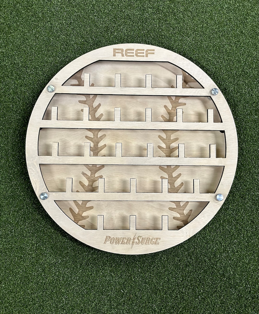 Personalized Baseball Ring Display: Tournament Trophy Holder, Sports ...