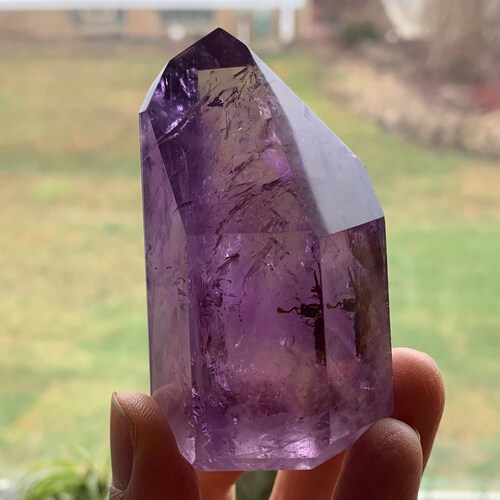 40-70mm High Quality Natural Amethyst Crystal Tower One - Etsy