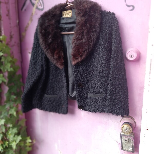 Curly Lamb Coat - Etsy