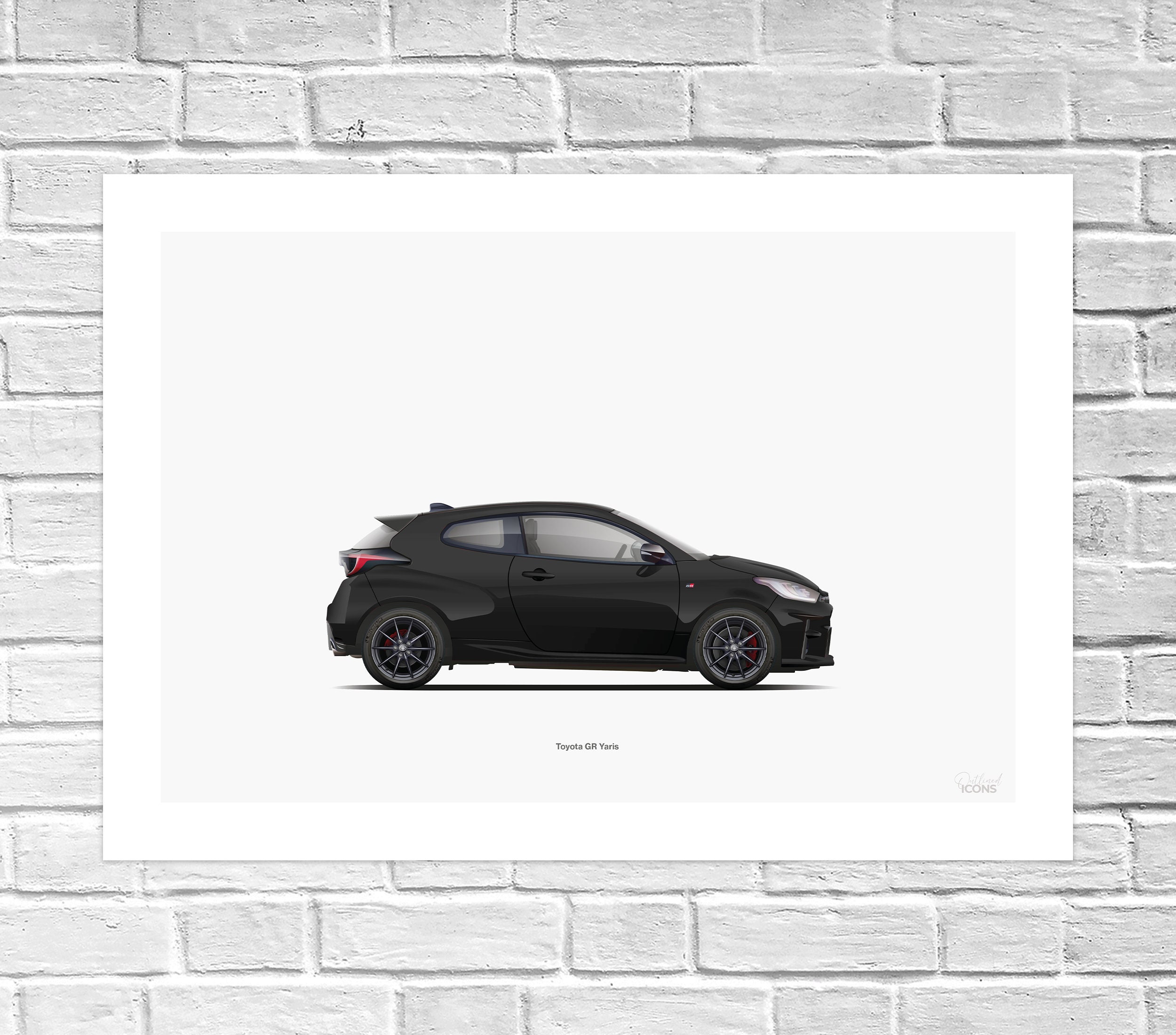 Toyota GR Yaris Print - Etsy