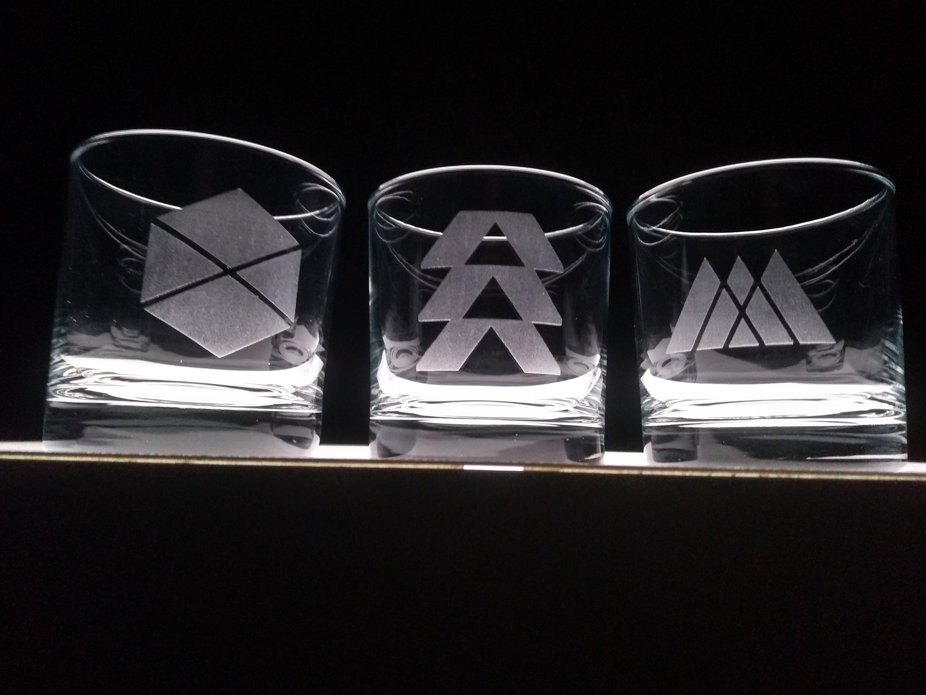 Destiny Whisky Glass Gift Box / Birthday Wedding Gift / - Etsy UK