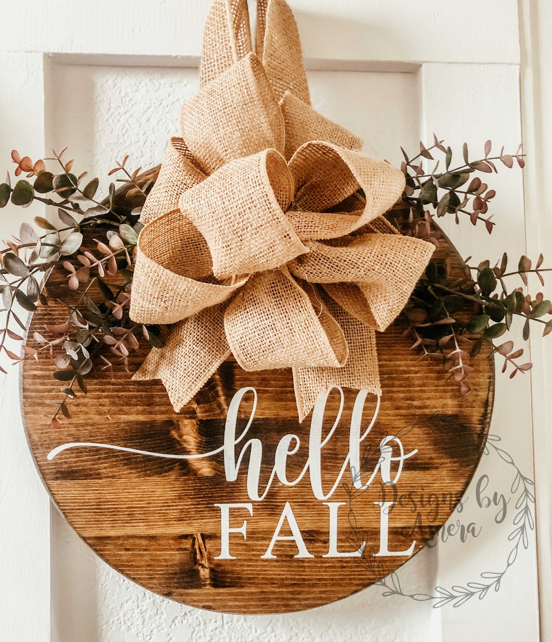 HELLO FALL Cut File, Wooden Sign, Gift, Wood, Custom Digital Jpg, Png ...