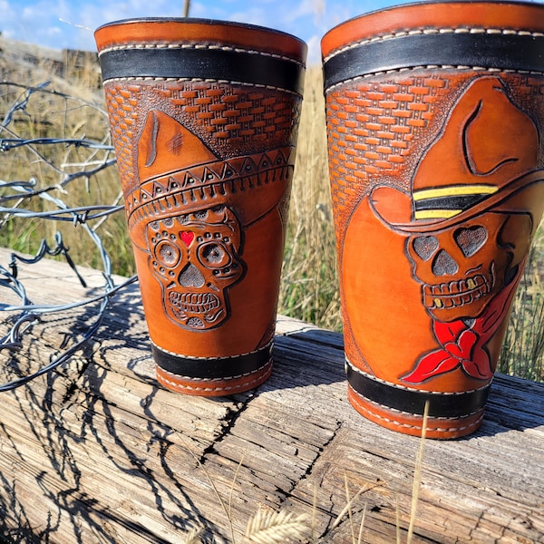 Leather Cowboy Cuffs - Etsy