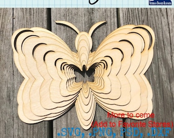 6 Layered Mandala Cut Files - Etsy