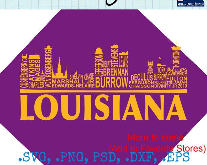 LSU Tigers Graphics Pack 2019 - Etsy