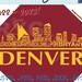 Denver Pro Basketball Team Skyline Names Graphic - Etsy