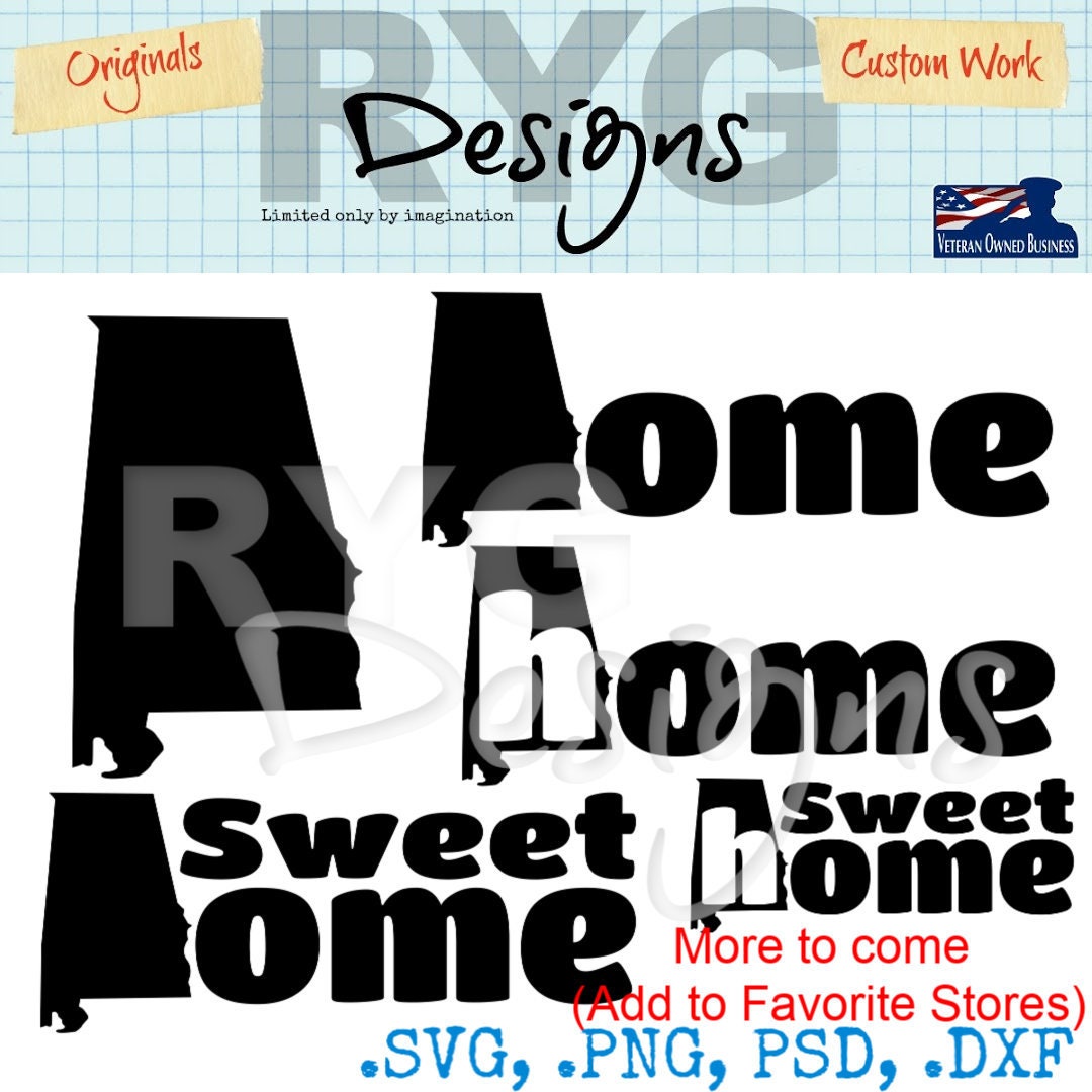 Alabama State Graphics Pack - Etsy