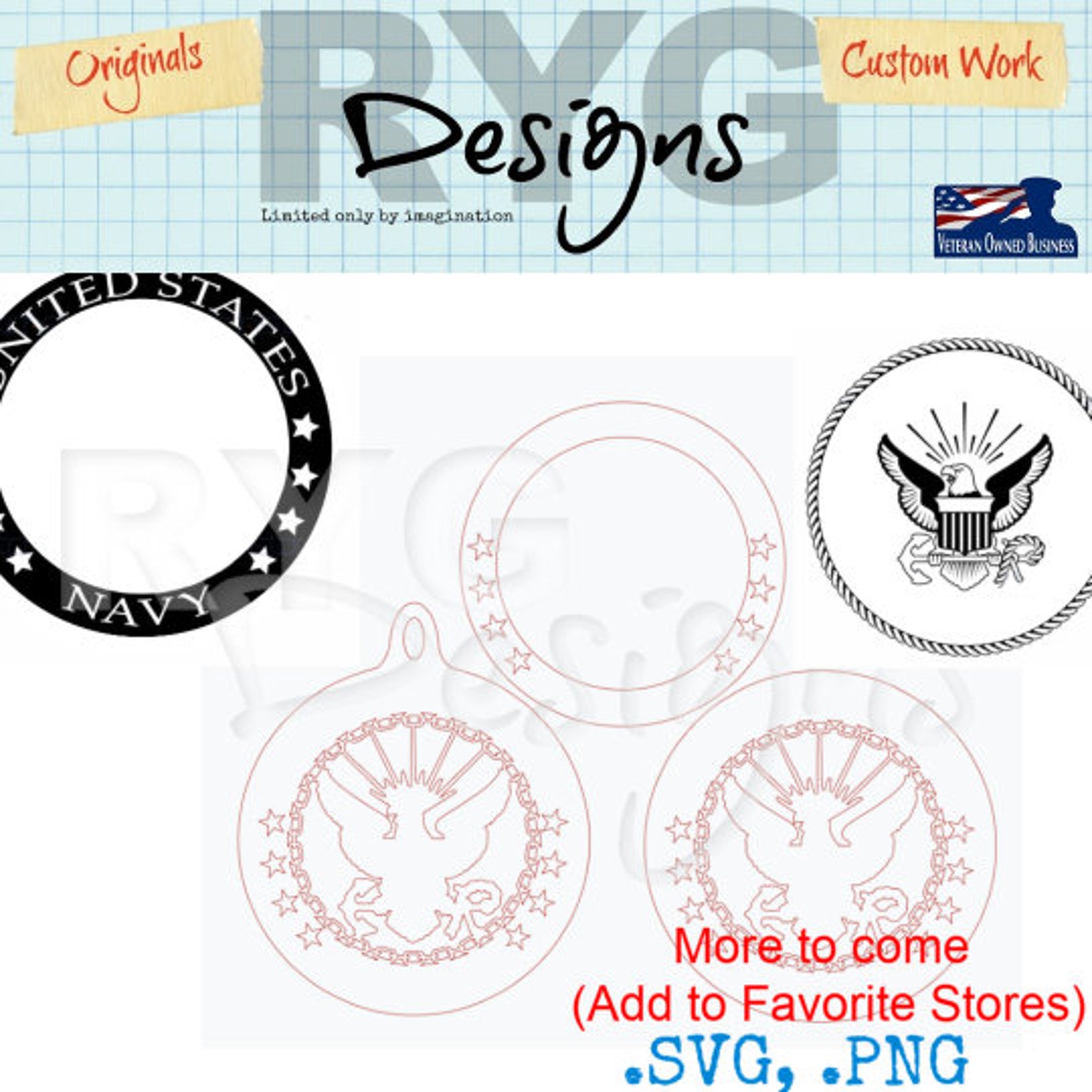 Layered Military Branch Seals and Ornament Graphic Files. - Etsy