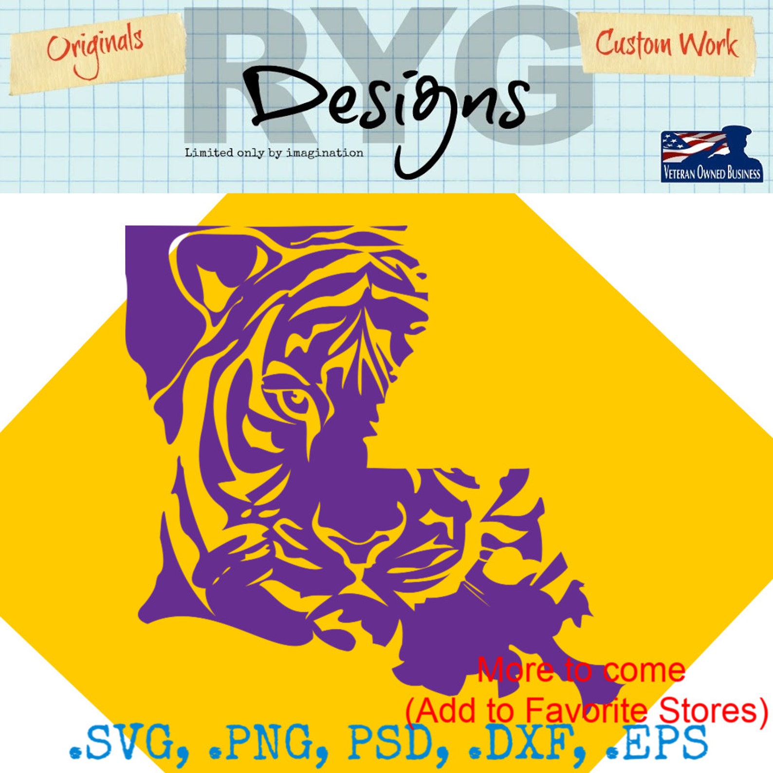 LSU Tigers Graphics Pack 2019 | Etsy