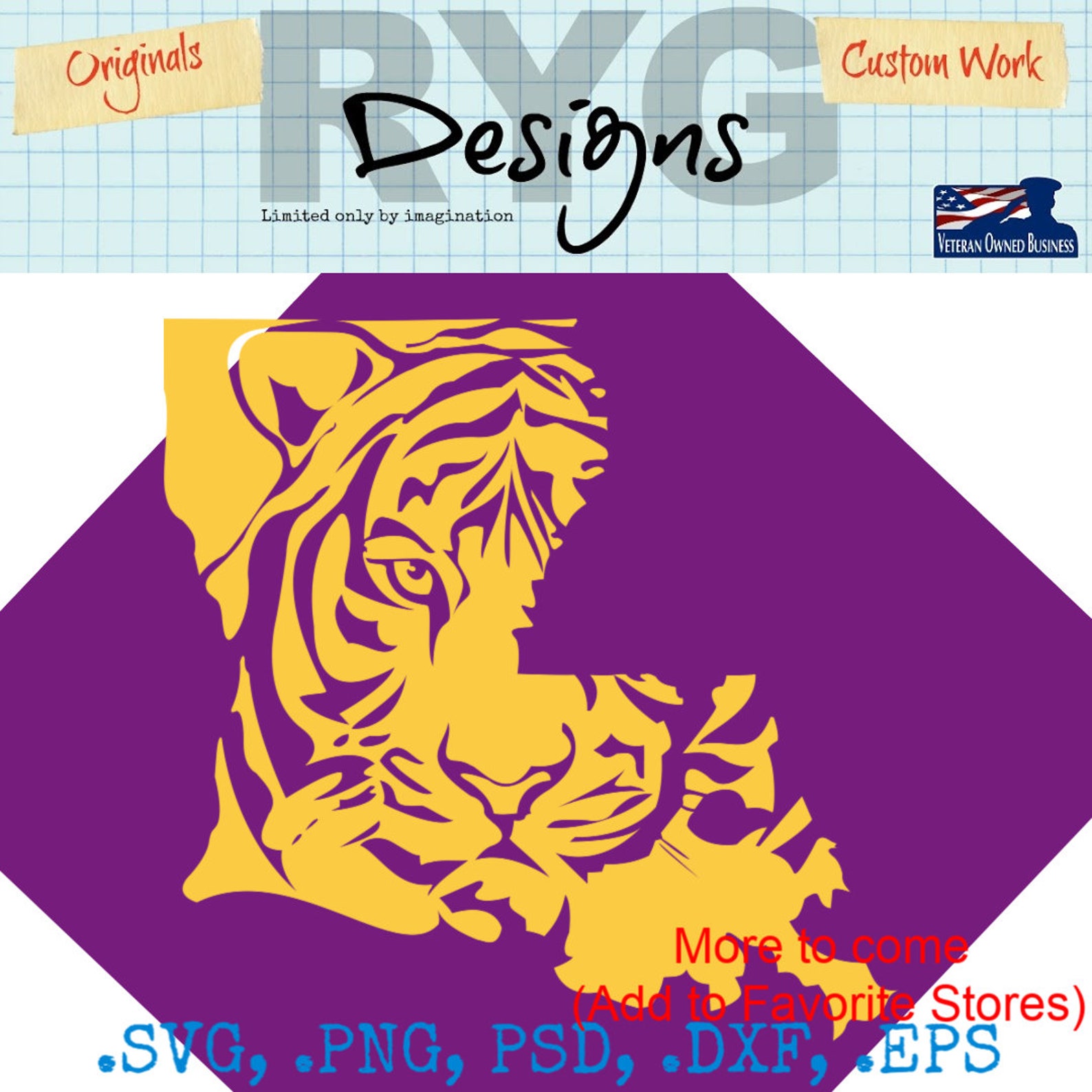 LSU Tigers Graphics Pack 2019 | Etsy