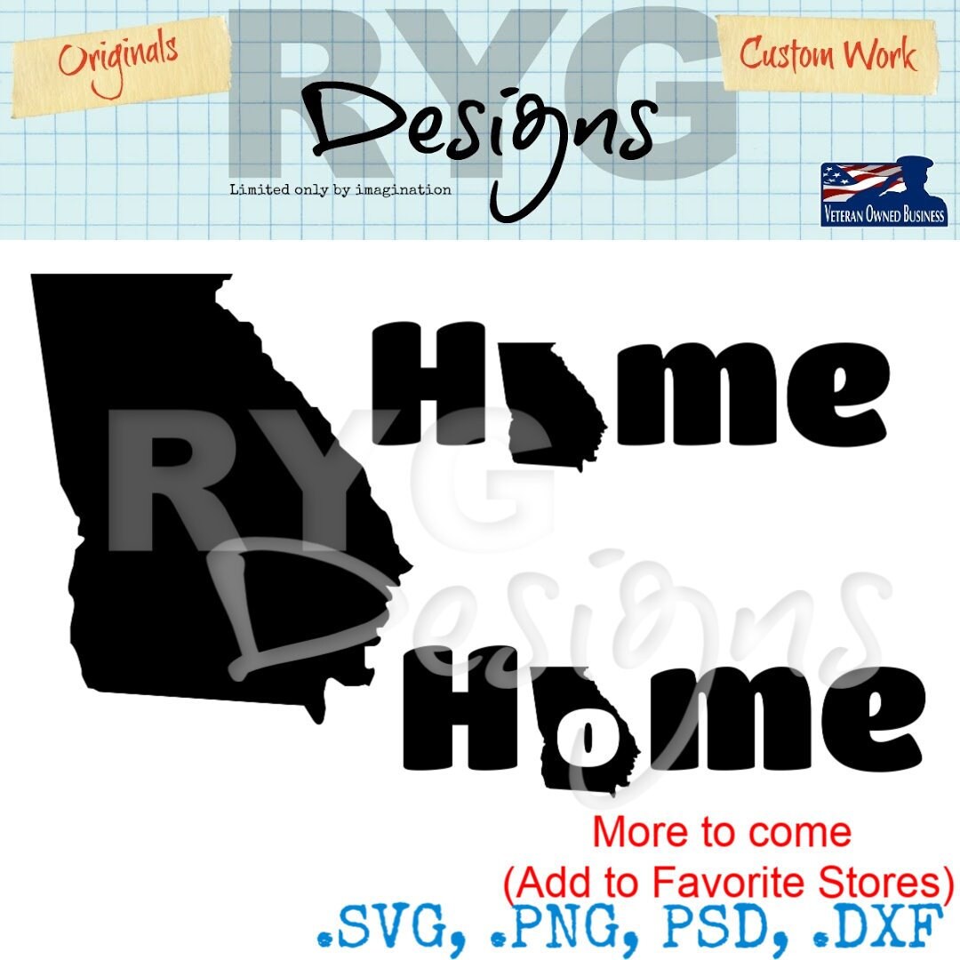 Georgia State Graphics Pack - Etsy