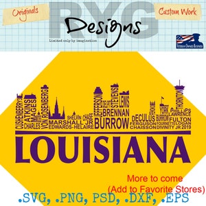 LSU Tigers Graphics Pack 2019 - Etsy