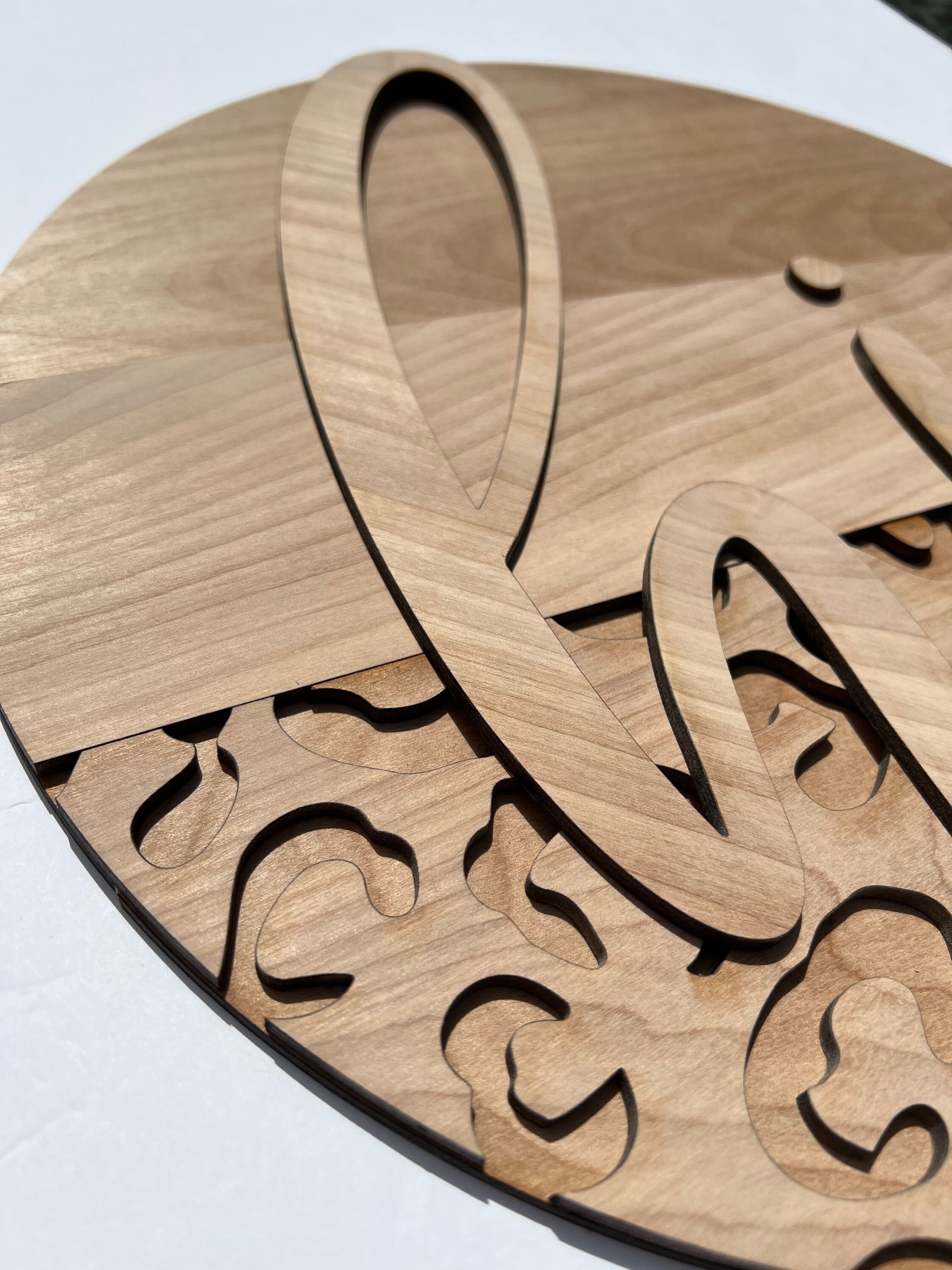 Leopard DIY Round Door Sign Hi Round Sign Leopard Print - Etsy