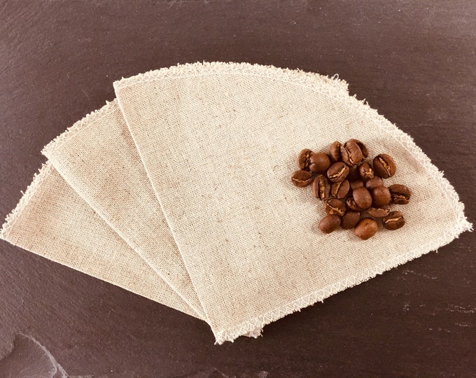 Set of 3 – Eco, Reusable Coffee Filter (V60) - Etsy UK