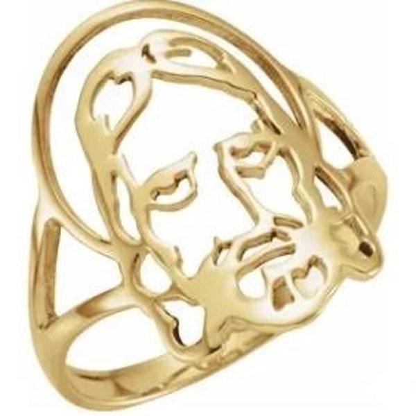 Jesus Ring - Etsy