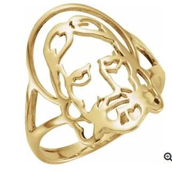 Jesus Ring - Etsy