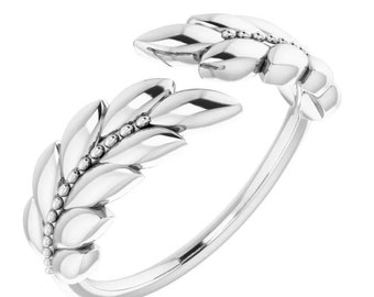 Unique Negative Space 18K Gold Ring,with Sterling, Rhodium Plated - Etsy