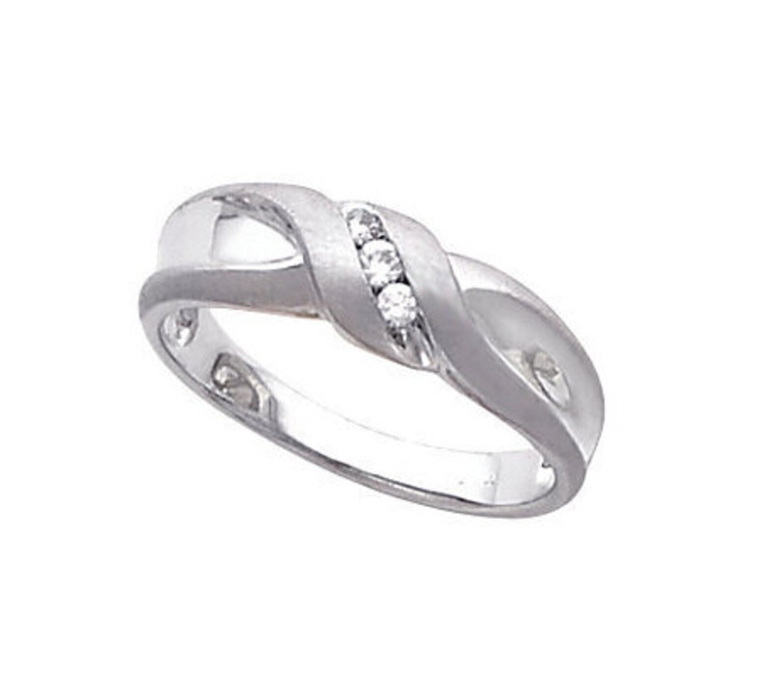 Sterling Silver Men's Three-stone Ring - Etsy UK