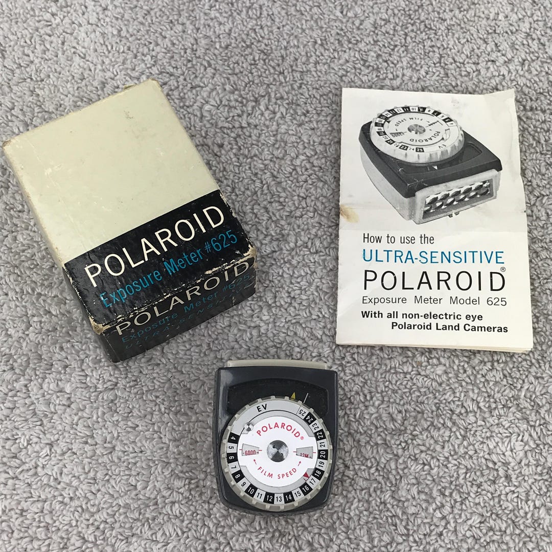 Polaroid Exposure Meter #625 Ultra Sensitive With Original Box ...