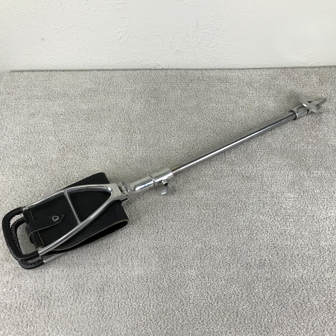 Vintage Spectator Golf Seat Stick Chair Outdoor Folding Seat Adjustable ...