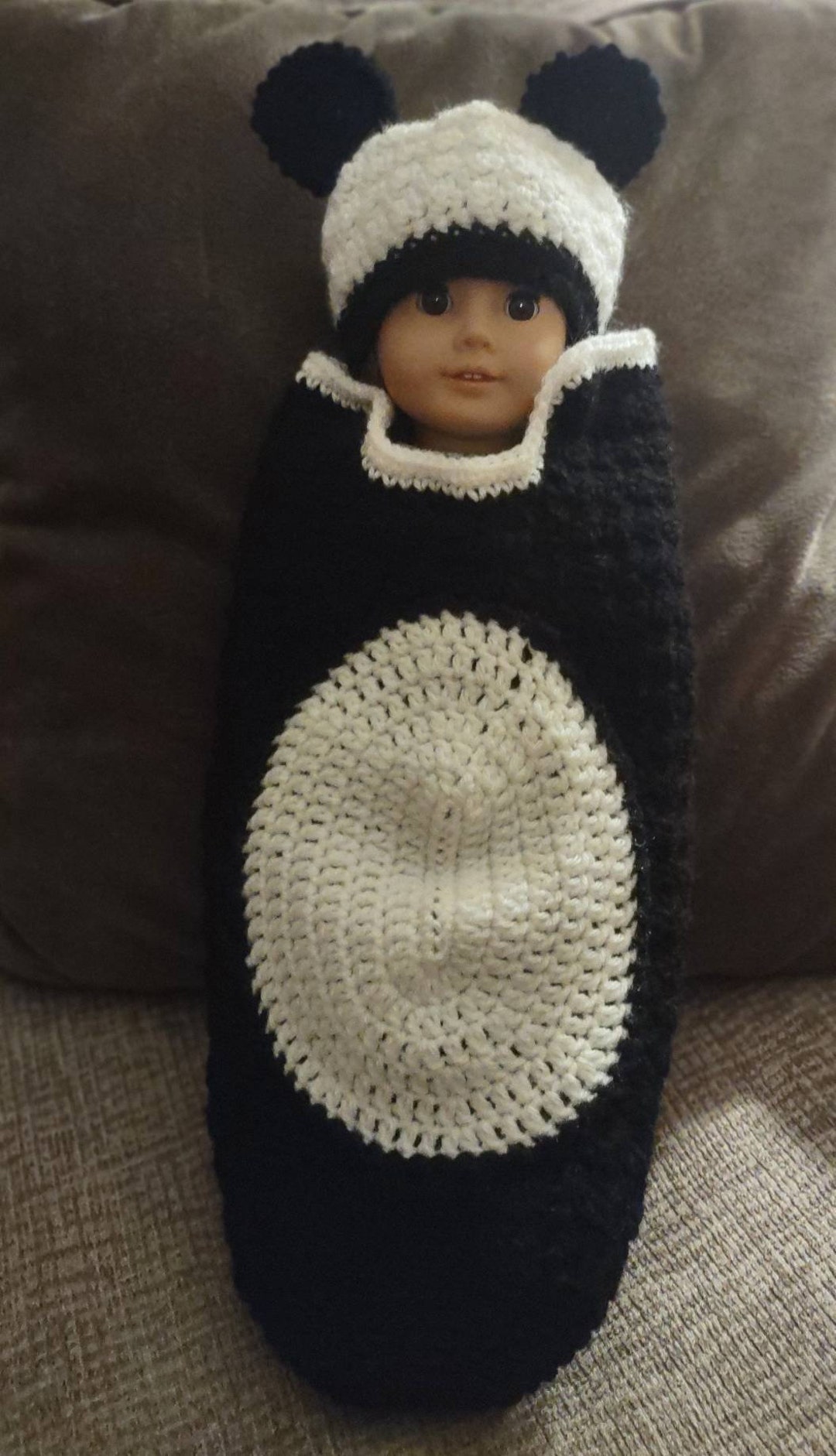Baby Cocoon Wrap Snuggie Panda Bear - Etsy