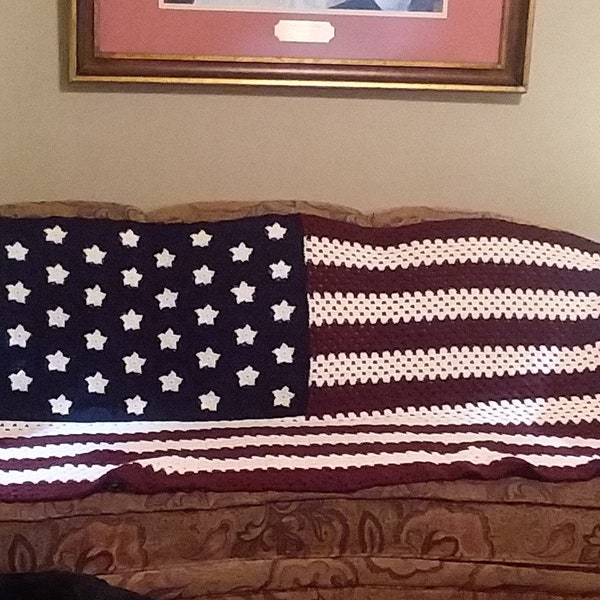 Crochet American Flag and Soldiers Pattern - Etsy