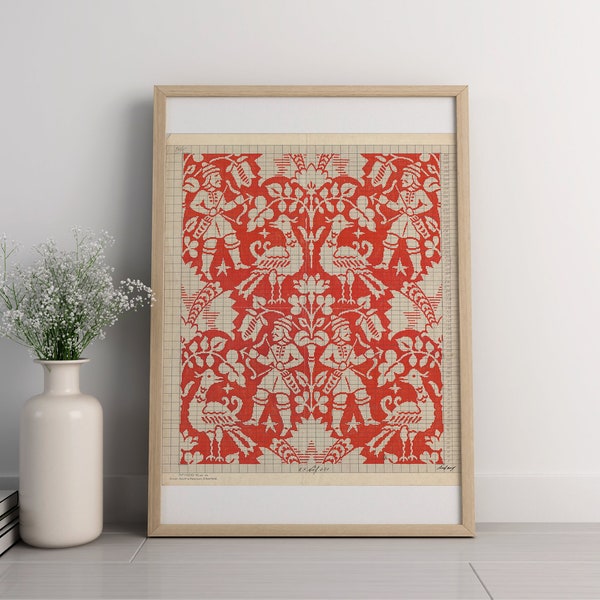 Vintage Style Print - Etsy