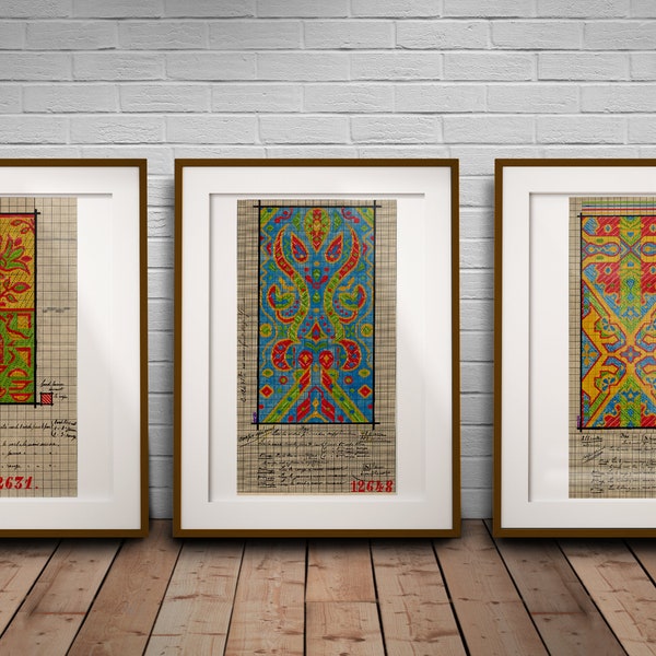 Woven Paper Art - Etsy
