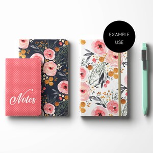 Rustic Boho Floral Digital Paper, Watercolor Floral Seamless Pattern ...