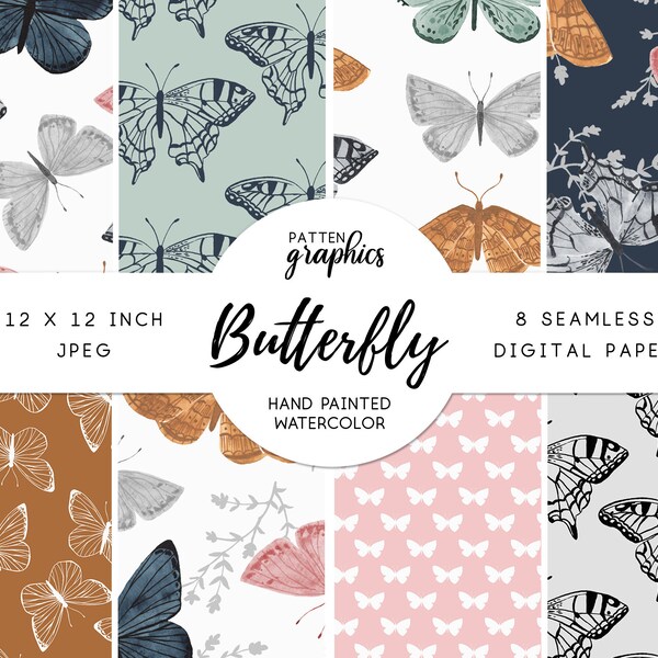 Butterfly Paper - Etsy