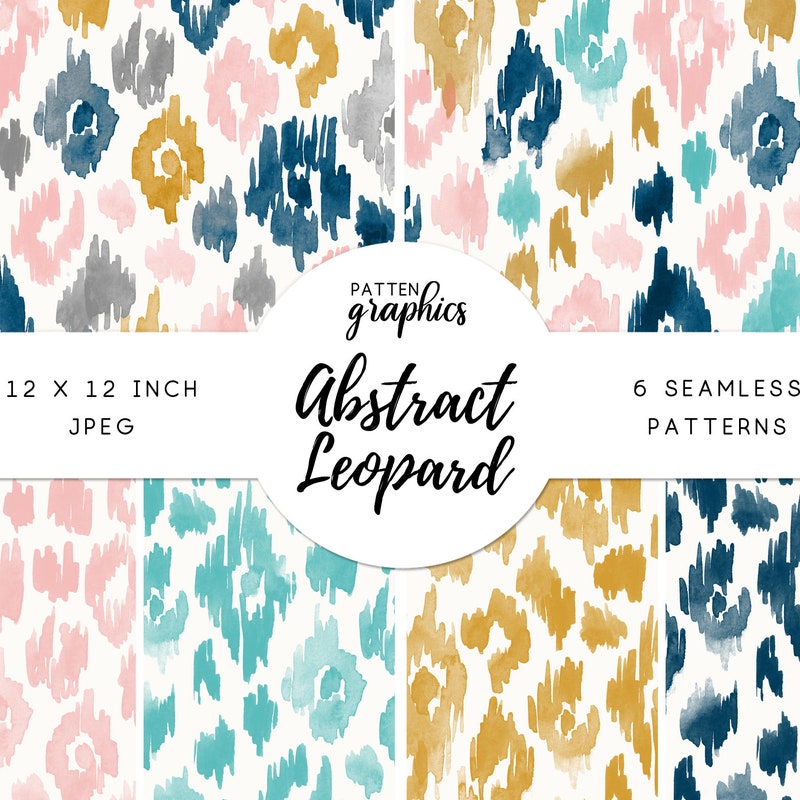Ikat Digital Paper - Etsy