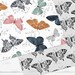 Butterflies Digital Paper Seamless Butterfly Pattern - Etsy