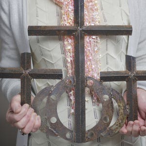 Scrap Metal Christian Cross - Etsy