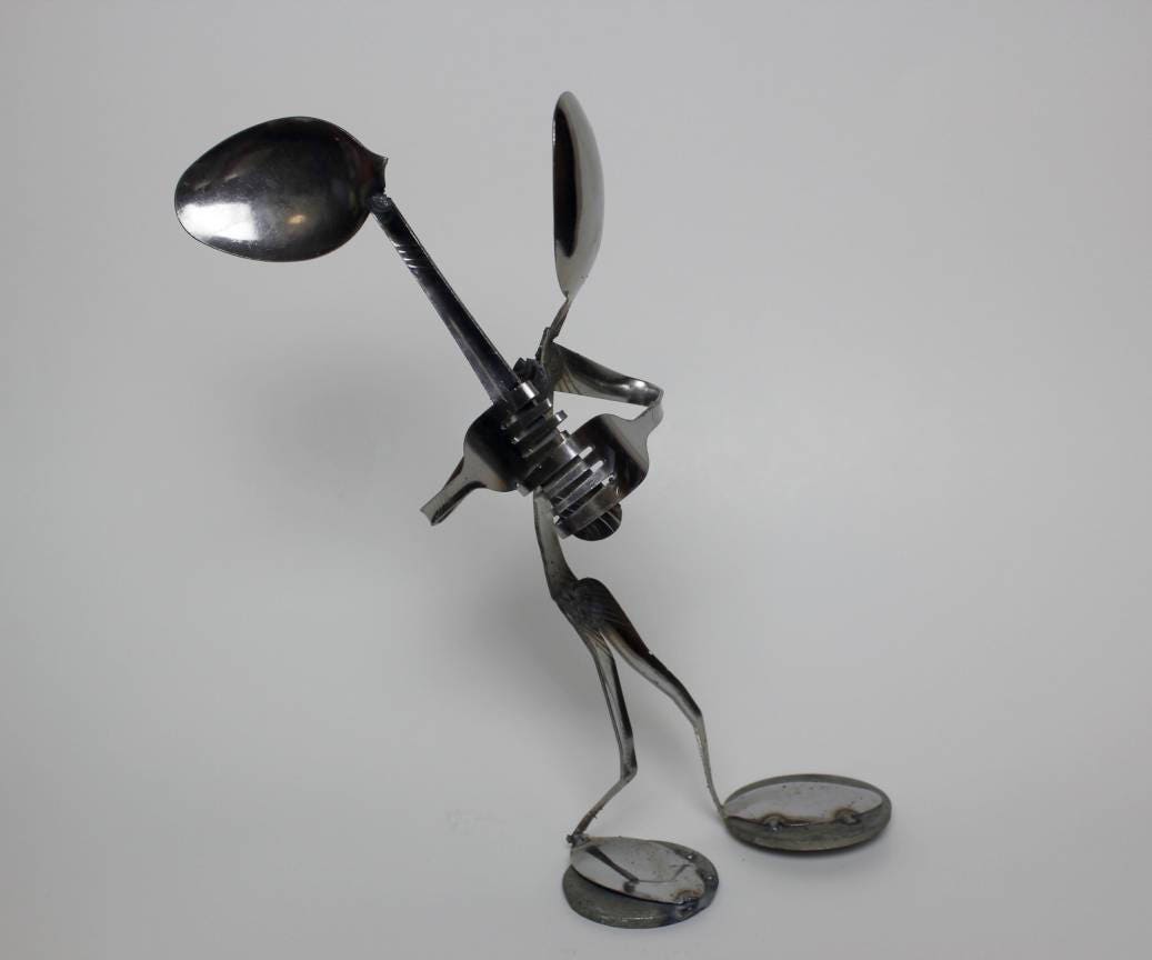 Silverware Golfer - Etsy