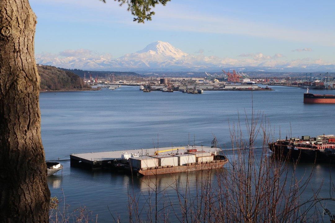 Tacoma | Washington Landscape|mt Rainier Print Photo Print or Digital ...
