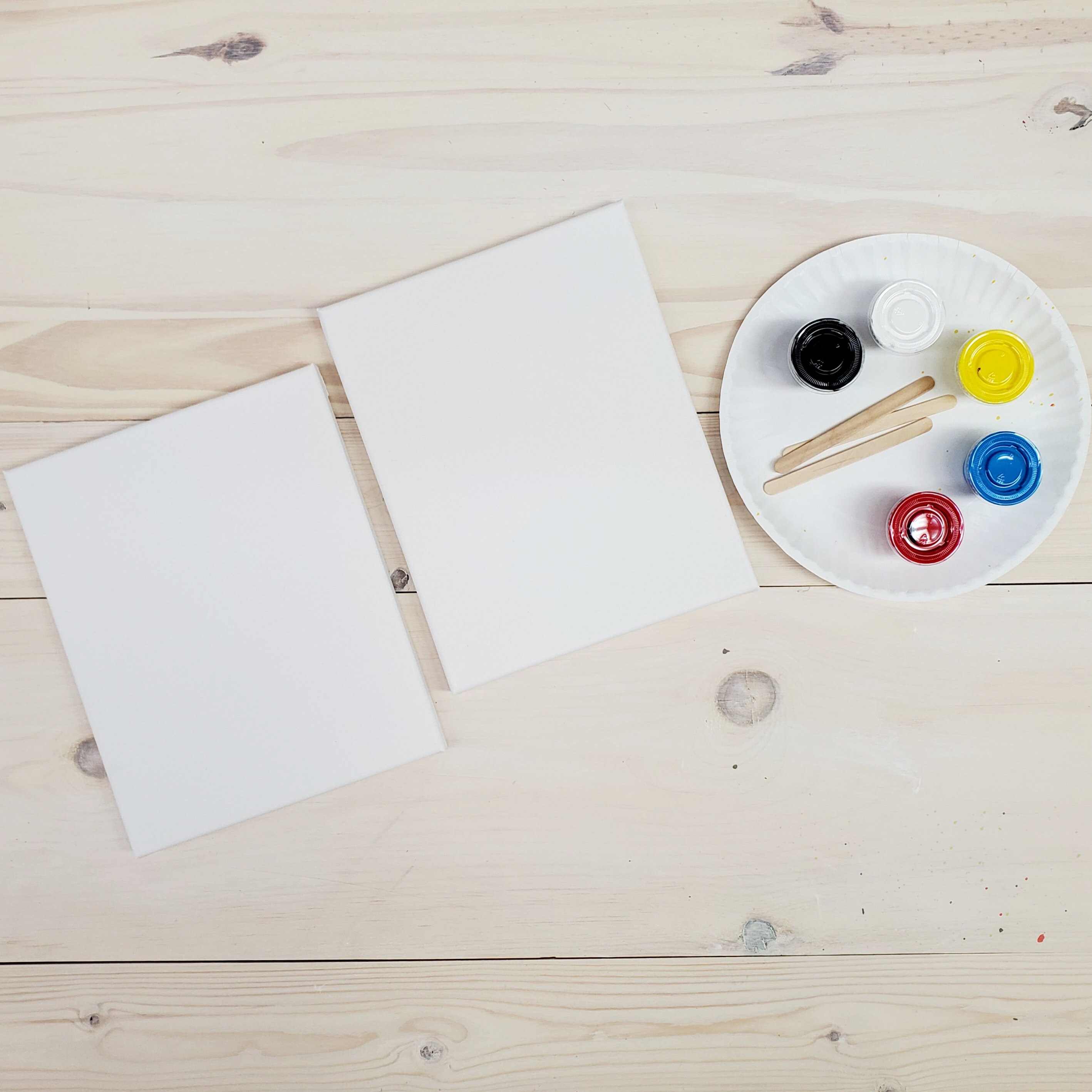 Tropical Sunset Couples DIY Paint Kit Sip and Paint Date - Etsy