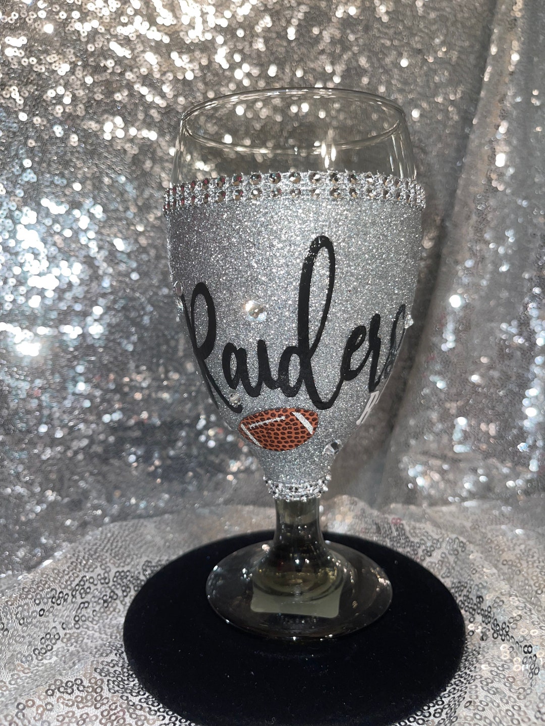 Raiders Drinking Glass - Etsy