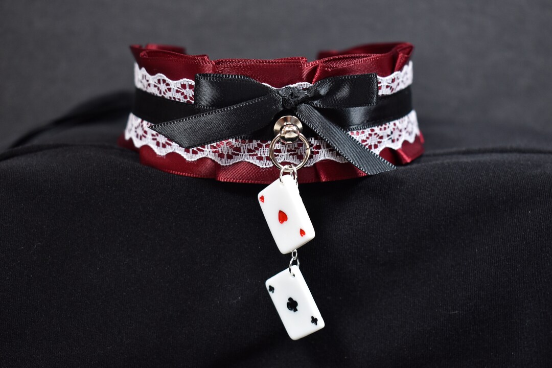 Made to Your Size / Gambling / Kitten Play Collar / Anime - Etsy