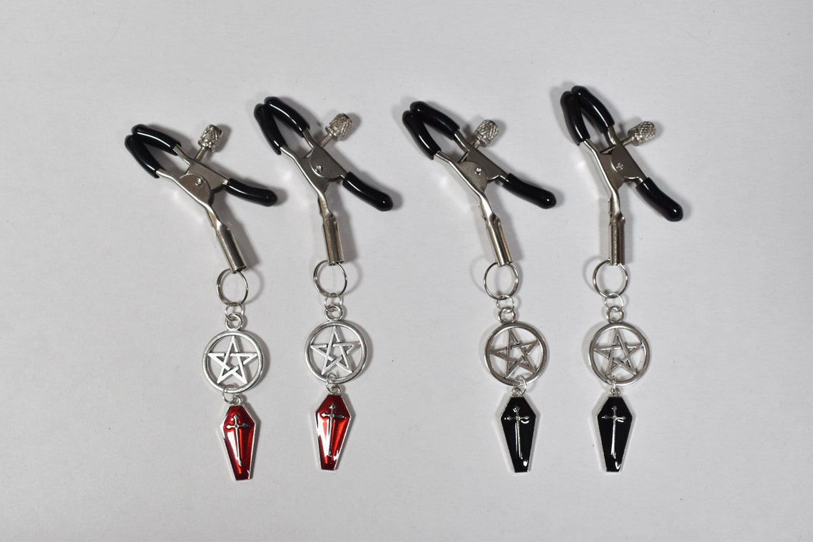 Coffin Nipple Clamp /kinky / Bdsm / Kitten Play / Pet Play / - Etsy