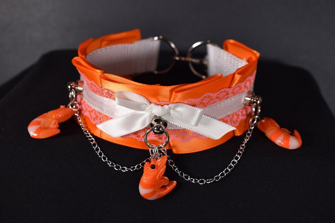 Made to Your Size / Shrimpy Shrimps Choker / Goth / Emo / Kitten Play ...
