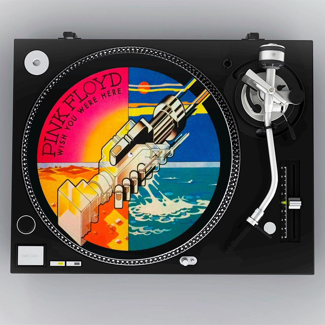 Pink Floyd Slipmat, Wish You Were Here Slipmat, Vintage Slipmat for ...