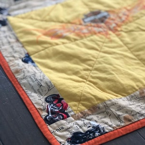Harley T-shirt Quilt-hd Motorcycle Bedding-biker-hd Memory Tshirt Quilt ...