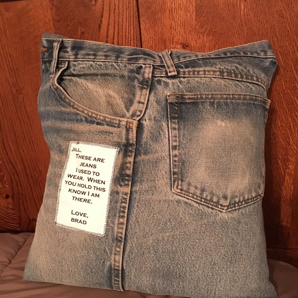 Jean Pillow - Etsy