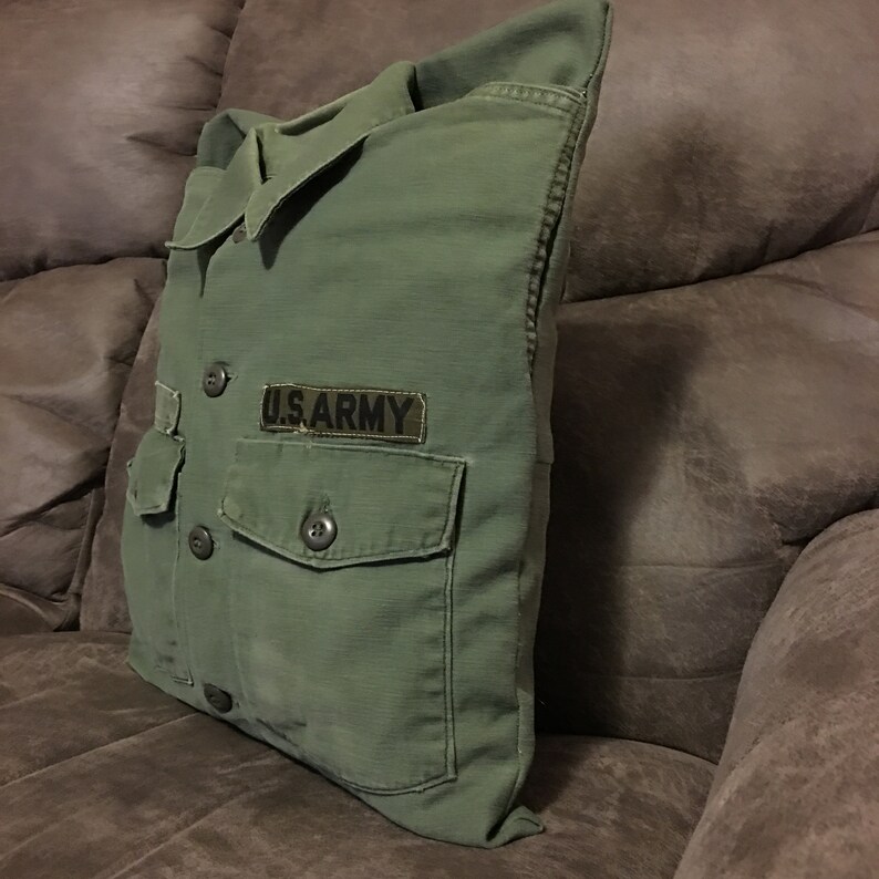Military Uniform Pillow With | Etsy