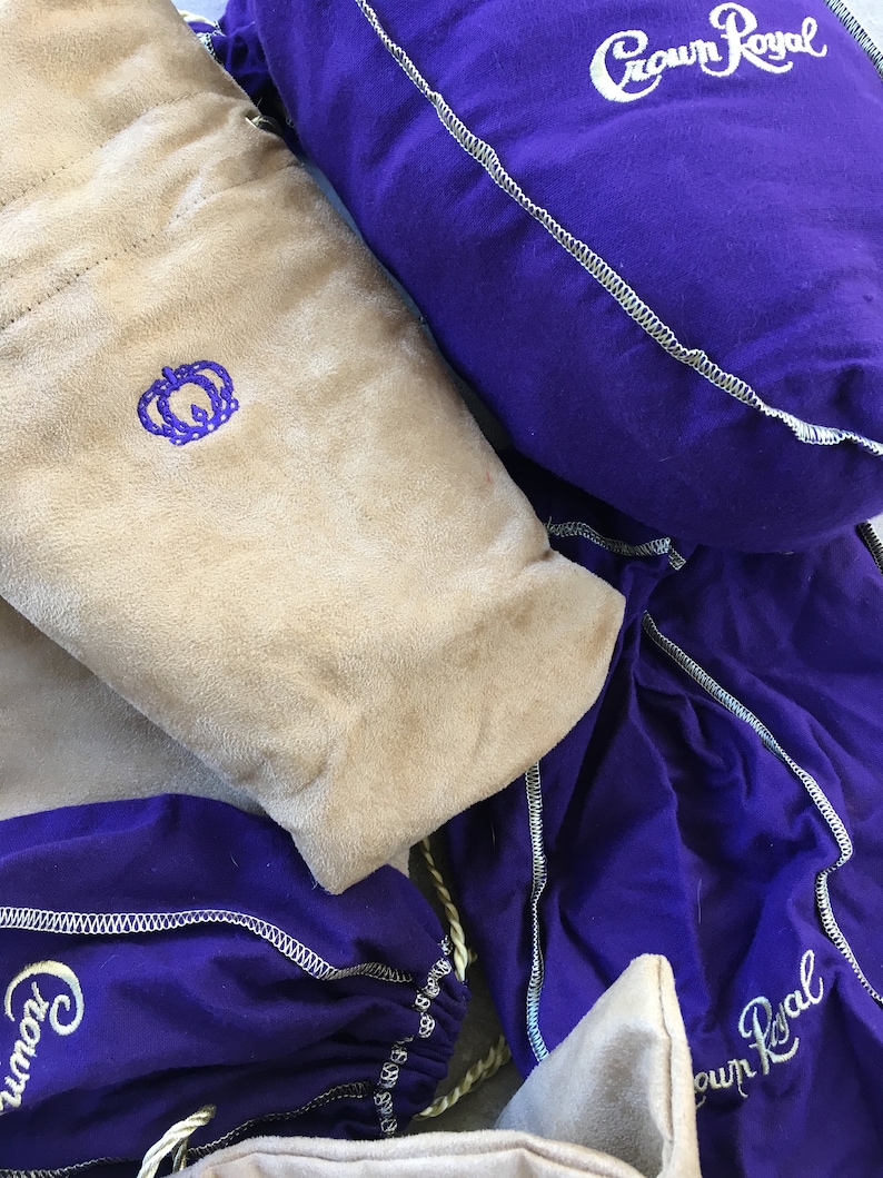 Crown Royal Throw-Crown Royal Quilt From Your Bags-Custom Made | Etsy