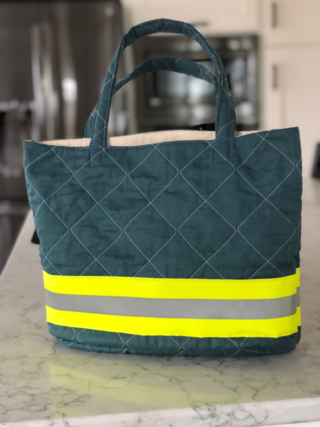 Firefighter Turnout Gear Handbags-repurposed Bunker Gear Purse ...