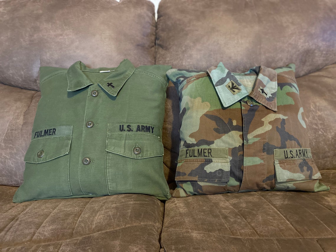Military Uniform Pillow With | Etsy