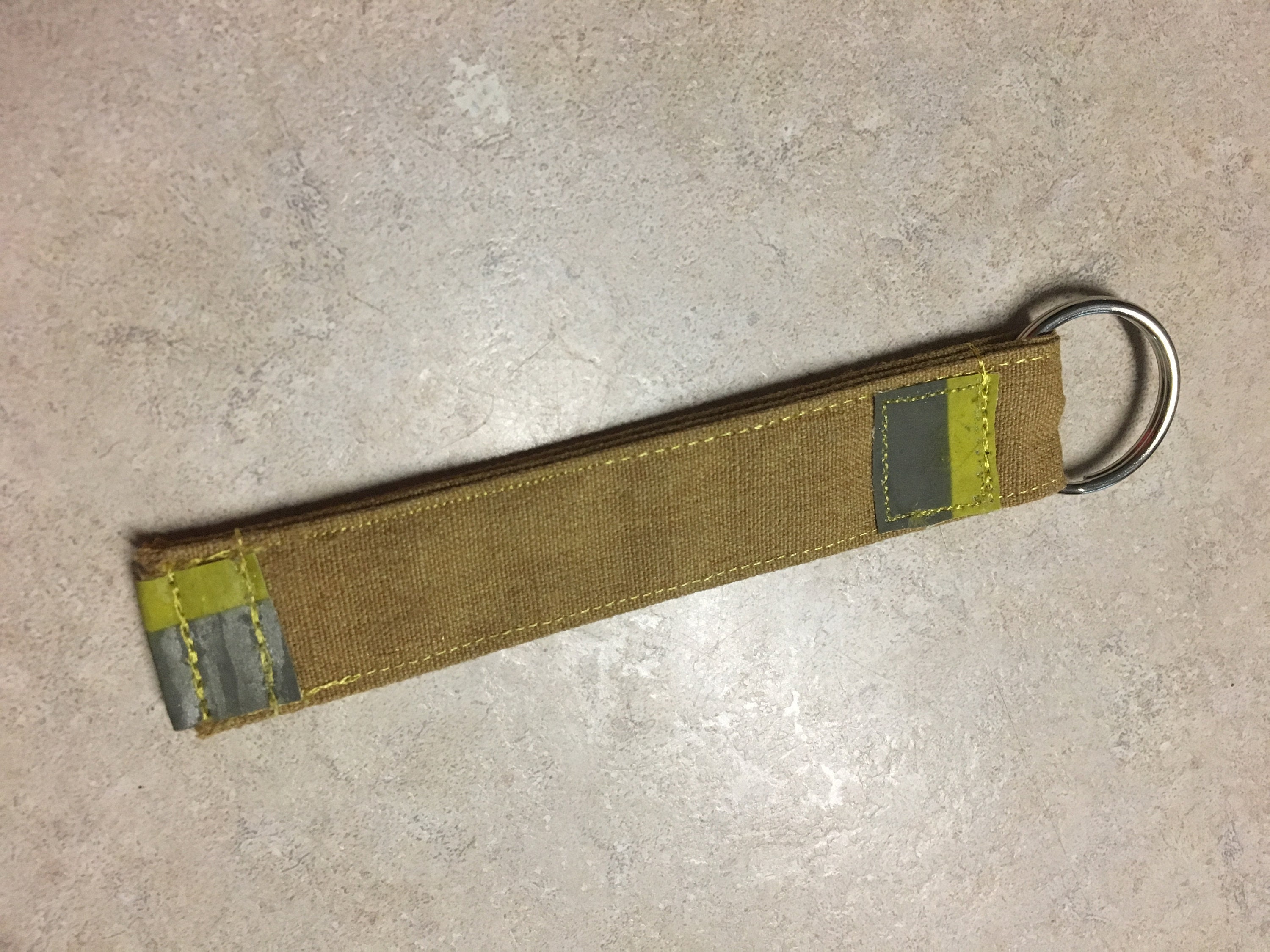 Firefighter Keychain-recycled Bunker Gear-gift-bunker Turnout Gift for ...