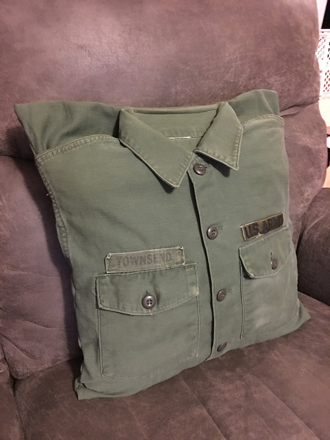 Military Uniform Pillow With | Etsy