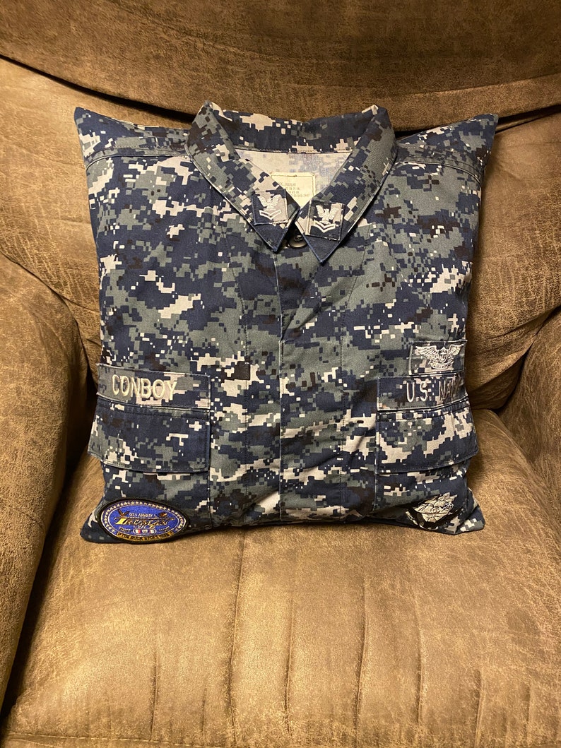 Military Uniform Pillow With | Etsy